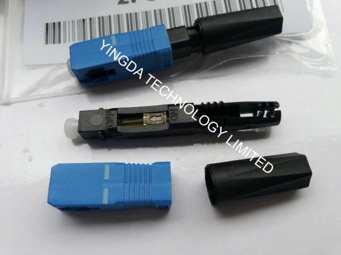 Field Installable Quick Assembly Connector SC SM