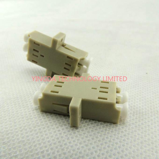 LC Multimode Fiber Optic Adapter Coupler Duplex Ceramic Ferrule , LC ...