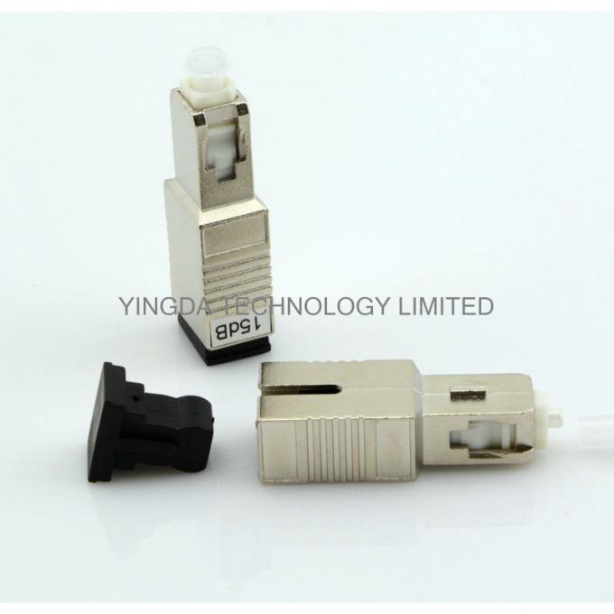 Flange Type Fixed SC SM Attenuator 1dB , 2dB , 3dB , 4dB , 5dB , 7dB , 10dB