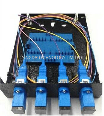 SC / LC Fiber Optic Termination Box 4 Port