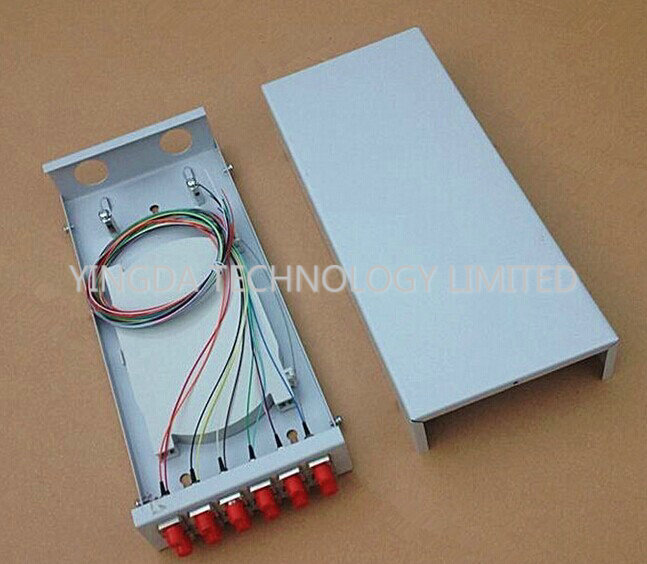 SC / LC Fiber Optic Termination Box 4 Port