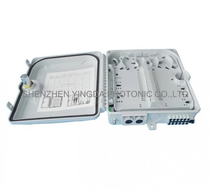 High Strength GPON 12 Fiber Optic Termination Box , Fiber Optic ...