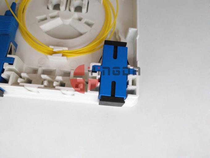 FTTH Socket Panel In Buildings Wall Mounting With Screws Front Cable ...