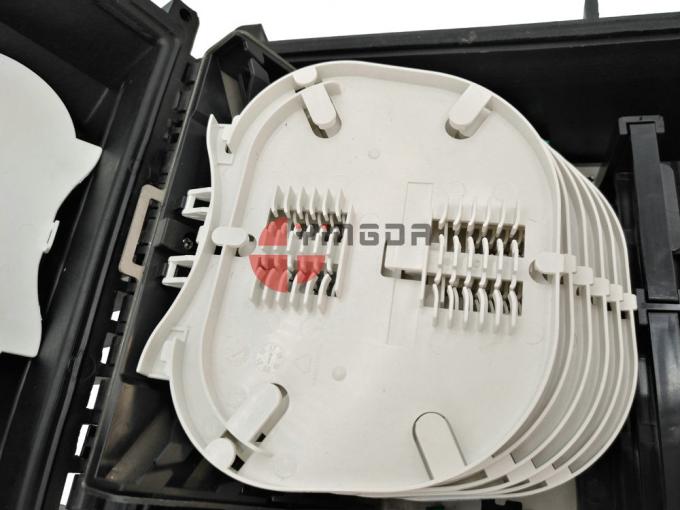 24 Ports Drop cable 96 cores fiber optic splice splitter closure box