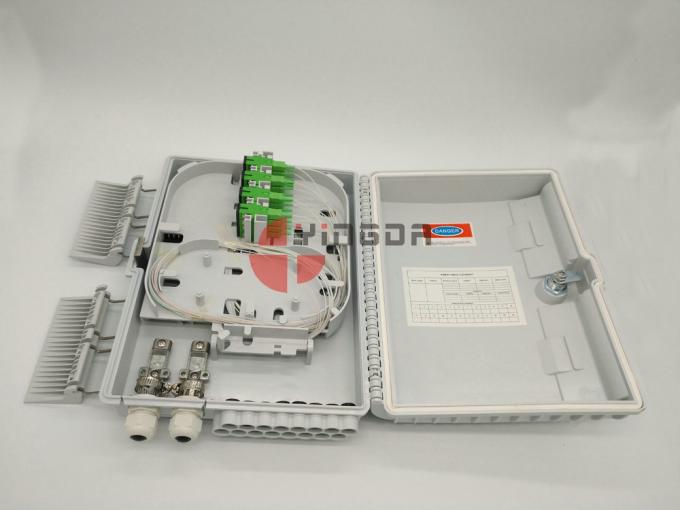 24 Fibers Fibre Termination Box Pole Mounting Fiber Optic Junction Box