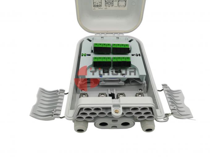 ISO FTTH Nap Splitter Fiber Optic Distribution Box 16 Cores Outdoor SC ...