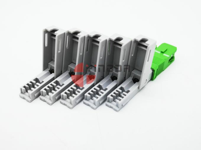 Embedded Field Installable Connector FTTH SC APC Fast Connection 0.3dB Insertion Loss