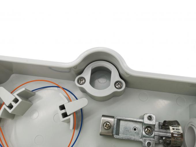 FTTH 4 Cores Outdoor Fiber Termination Box , Fiber Optic Connection Box ...