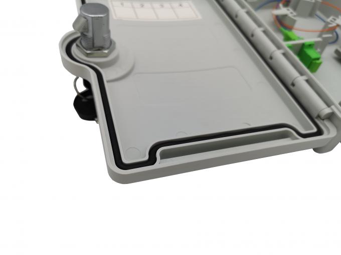 FTTH 4 Cores Outdoor Fiber Termination Box , Fiber Optic Connection Box ...