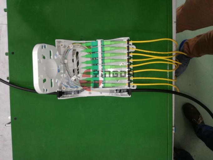 FTB Fiber Optic Termination Box 1 To 8 PLC Splitter Fanout 900um With ...