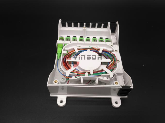 Indoor 8 Ports CPE Fiber Optic Distribution Terminated Cable Joint Box ...