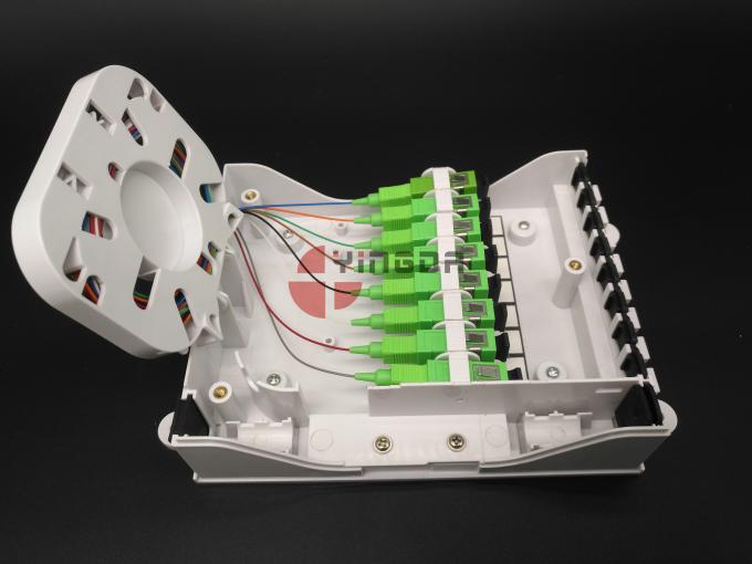 Indoor 8 Ports CPE Fiber Optic Distribution Terminated Cable Joint Box ...