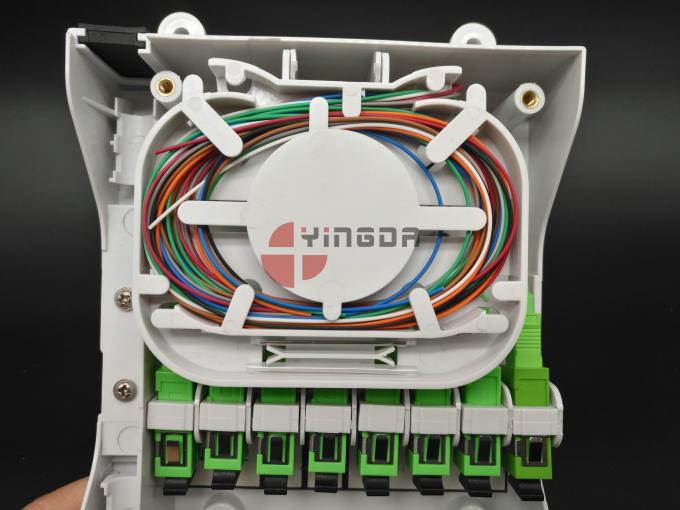 Indoor 8 Ports CPE Fiber Optic Distribution Terminated Cable Joint Box ...