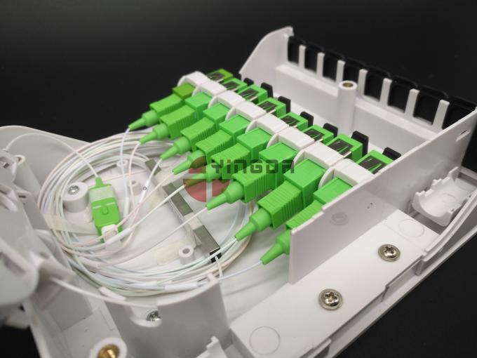 Indoor 8 Ports CPE Fiber Optic Distribution Terminated Cable Joint Box ...