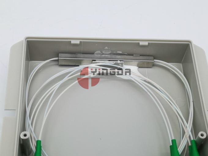 Plastic 2x4 Fiber PLC Splitter LGX Cassette Modular With LC/APC Duplex ...