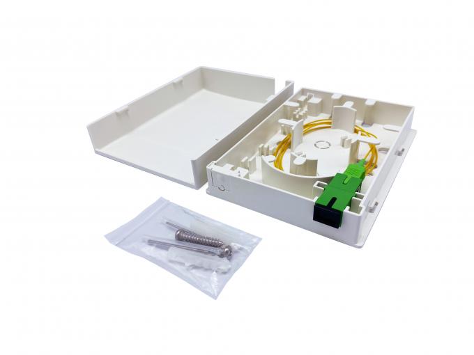 FTTH 1 Port Slide In Lock Socket Panel SC Fiber Optic Termination Box ...