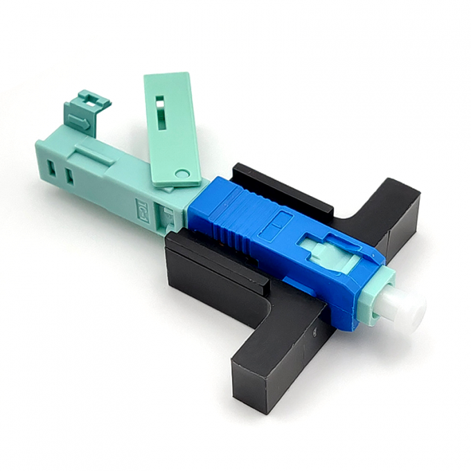 SC UPC Plastic Field Installable Connector 5G 4G Single Mode Multi Mode