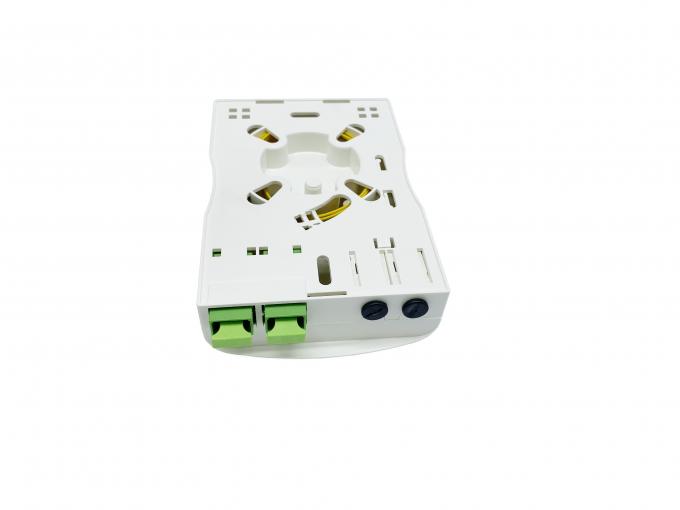 2 Core FTTH NAP FTB IP30 Fiber Optic Termination Box