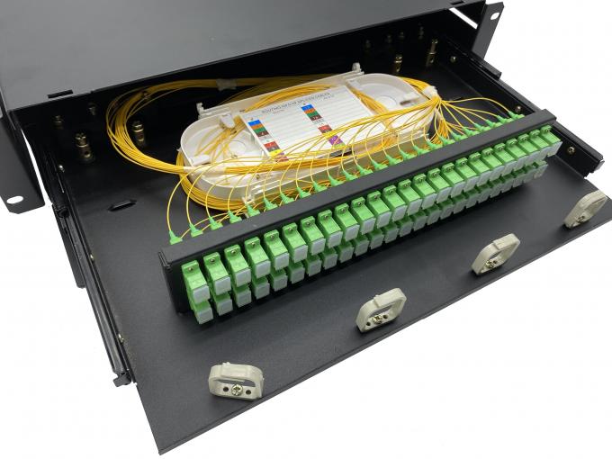 E2000 SC 48 Port ODF 480mm Fiber Optic Patch Panel
