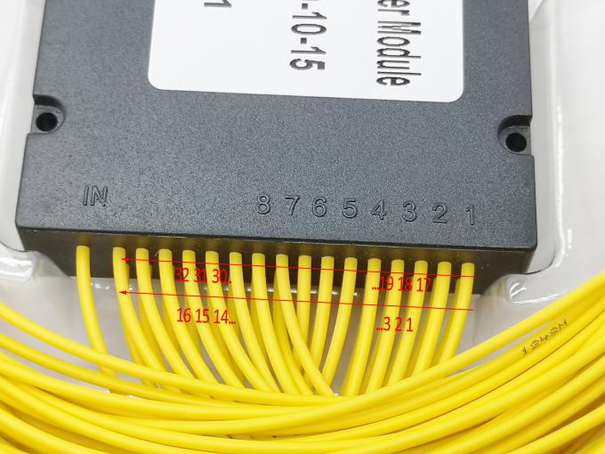 ABS Module Box Type G652D 1x32 Fiber Optic PLC Splitter