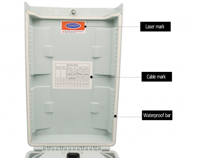Pole & Wall Mounted Fiber Optic Distribution Box 24 Ports with 1x16 PLC ...