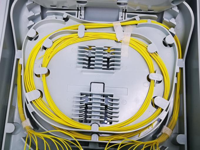 Outdoor 24 Port SC APC Couplers ODB Fiber Optic Splitter Box