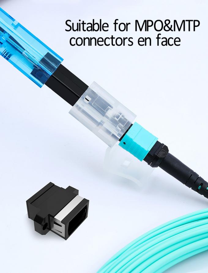 12 Fiber Tool Kits MPO MTP Cleaner One Click Optical Fiber Connector 