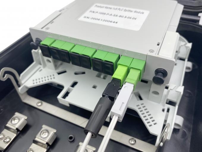 16 Ports Fiber Distribution Box 16 Fibers FTTH Optic Splitter Box Drop ...