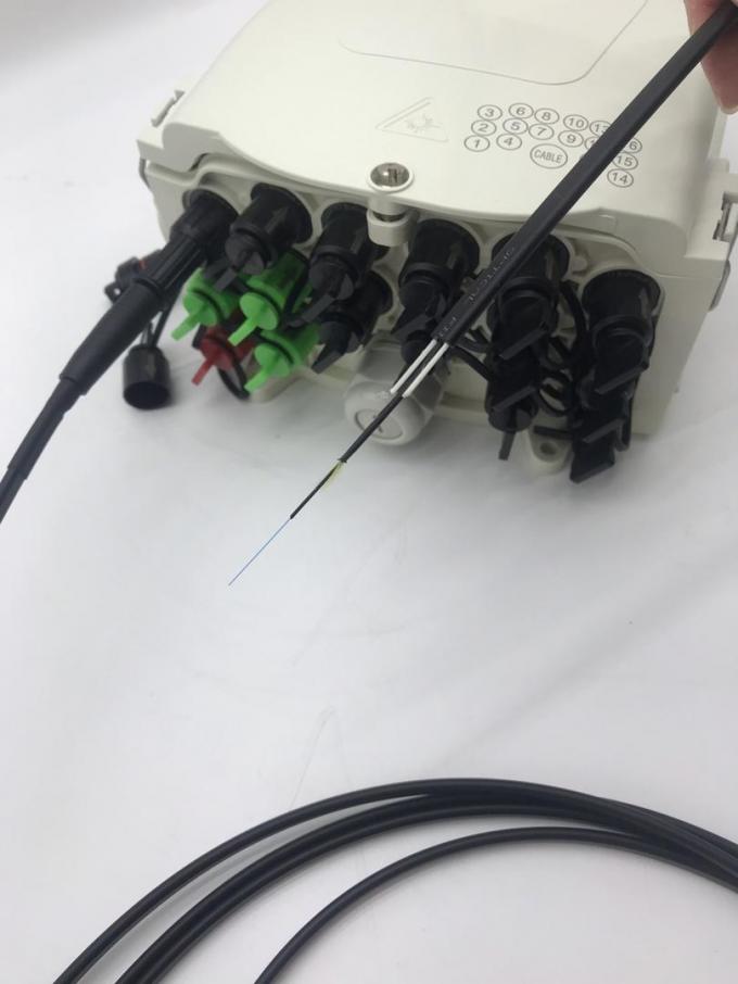 FTTP 900um Tight Buffered Indoor Outdoor Fiber Optic Cable G657A2 PE ...