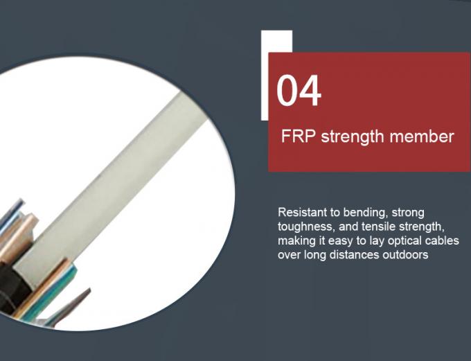 100M Span Optical Fiber Cable 48 Cores All Dielectric Self Supporting ...