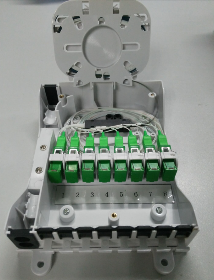FTB008 8-pole Internal Terminal Block FTTH ODP FTB Fiber Optic Terminal Box