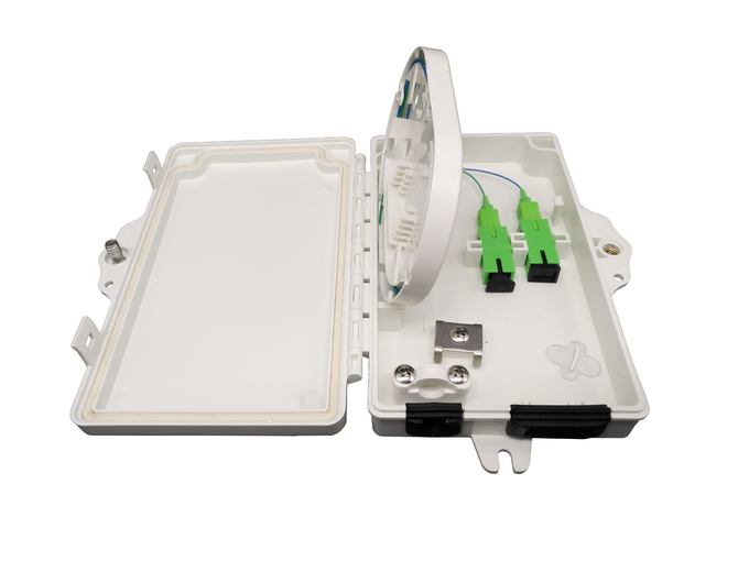 SC SX Or LC adapter with splicing tray of fiber optic box