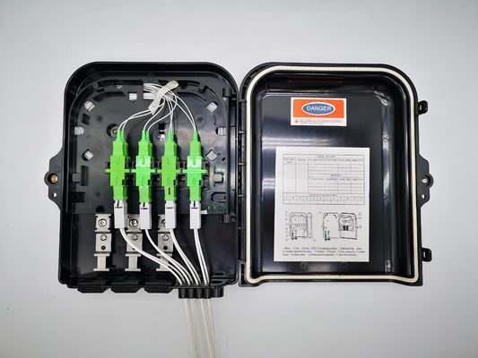 1*16 SC Fiber Optic Splitter Box for CCTV FTTH GPON Pole Wall Mount PC