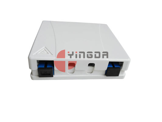 2 Port Fiber Optic Termination Box With SC/APC fiber optic junction box
