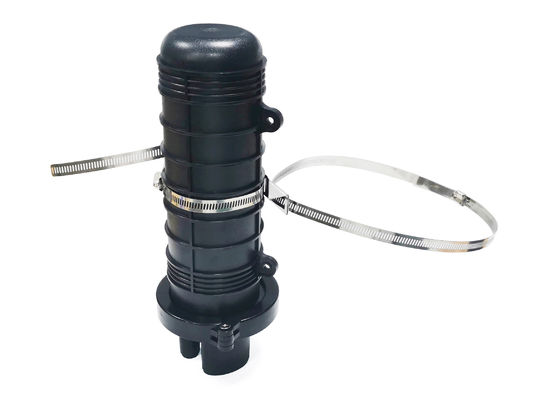 3 In 3 Out Fiber Optic Splice Closure , PC In Line Underground Outdoor ...