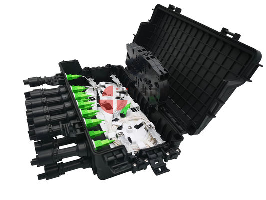 128 Core Fiber Optic Splice Enclosure Joint Box Wall Mounted