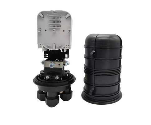 Vertical Mechanical FTTH Mini Dome Fiber Optic Splice Closure 48 Core ...