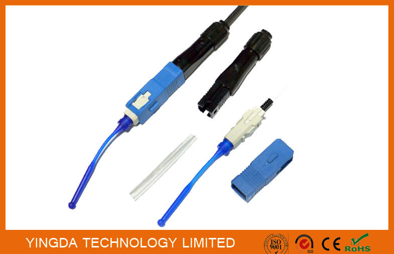 FTTH FIC SC Fusion Splice-on Connector, SC / PC Field Installable Connector