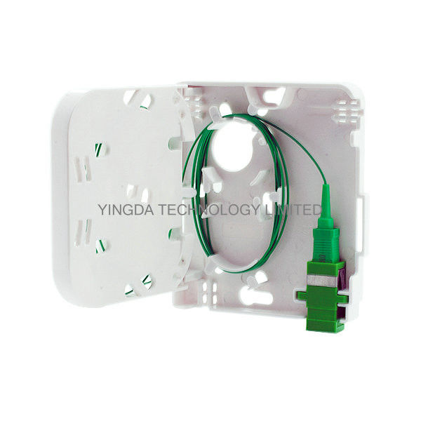 1 Port Customer Wall Outlet Fiber Terminal Box Faceplate SC / APC ...
