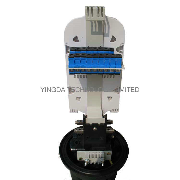 PP Mechanical Fiber Cable Joint Box , Pole Mount Splice Fiber Optic ...