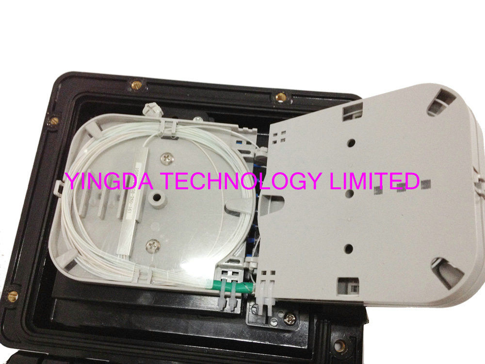 Home Inline Fiber Cable Joint Box 36 Fibers Single Fusion PC Wall - Mounted