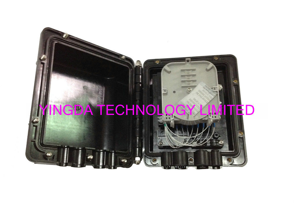 Home Inline Fiber Cable Joint Box 36 Fibers Single Fusion PC Wall - Mounted