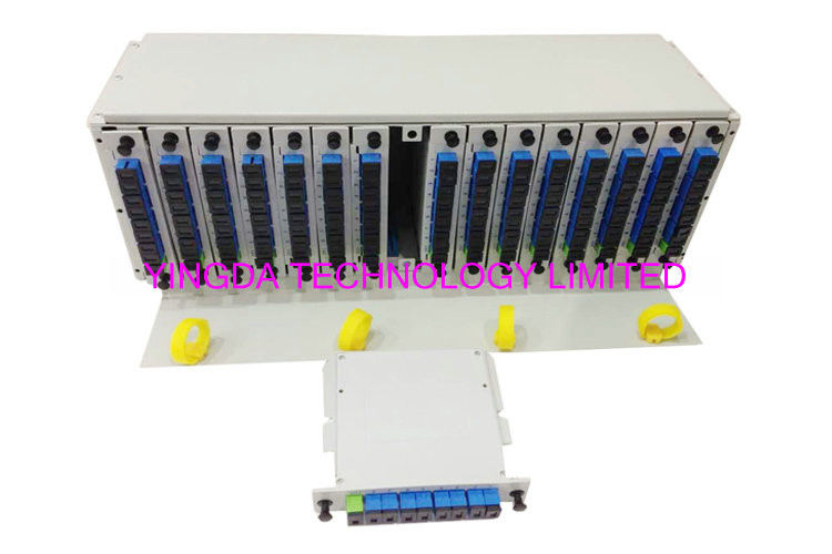 Chasis Completes LGX Modules With Splitters1x8 SC/Apc Adaptors Rack ...