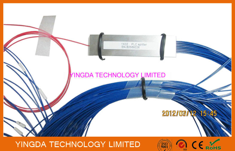 PON Passive Splitter 1*32 Fibra Optico LSZH G657A Ribbon Fibers Corning