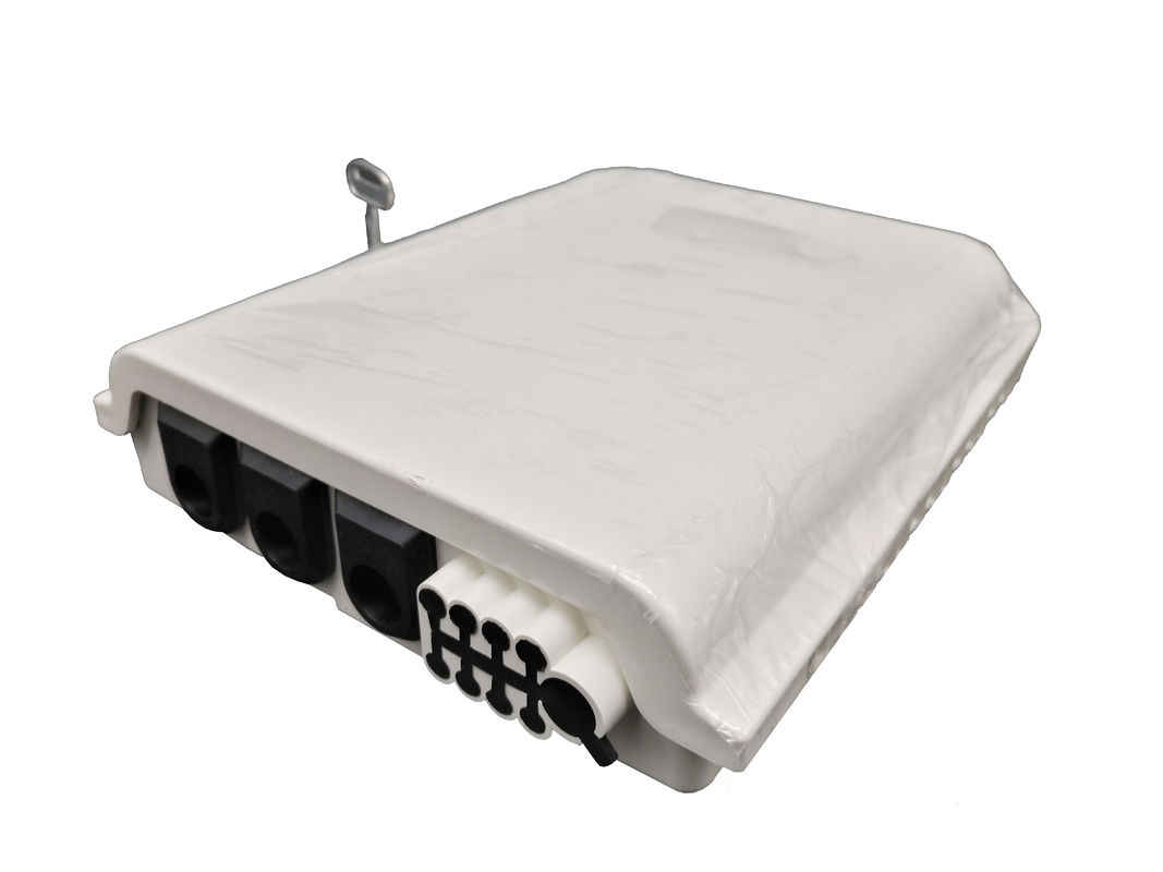 Indoor Outdoor 8 Ports FTTH Fiber Termination Box Screw Lock For LGX ...