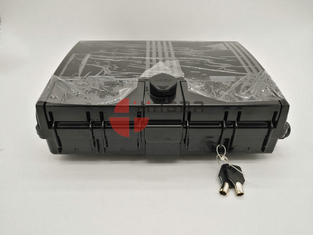 16 Port Outdoor Wall Mount Fiber Optic Splitter Box IP68 PC+ABS Plastic NAP