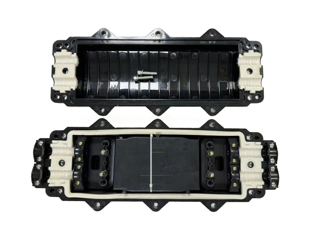 Fiber Optic Splice Closure 96Cores 2 In 2 Out IP68 Inline Fiber Optic ...