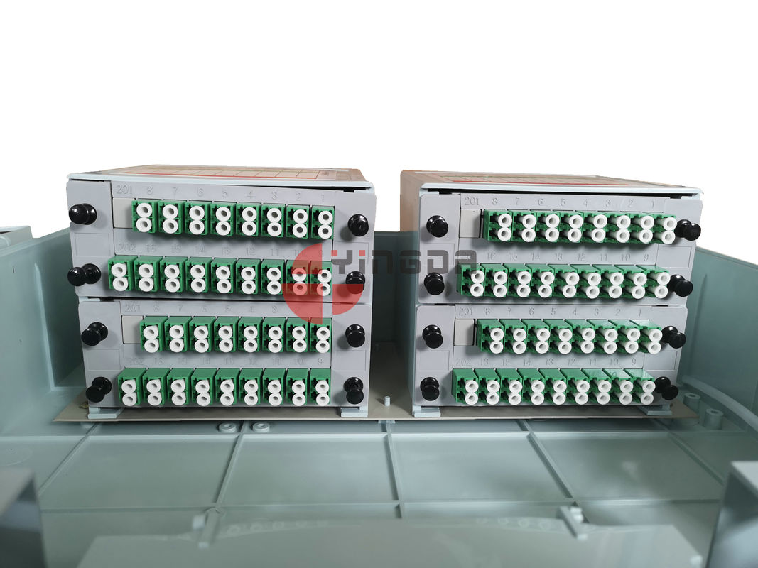 96 Fibers 2/32 Optical Splitter Termination Distribution Box Enclosure ...