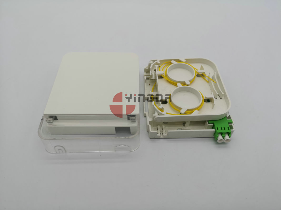 LC Fiber Optic Junction Box CPE Dustproof Face Plate Wall Outlet IP54 ...