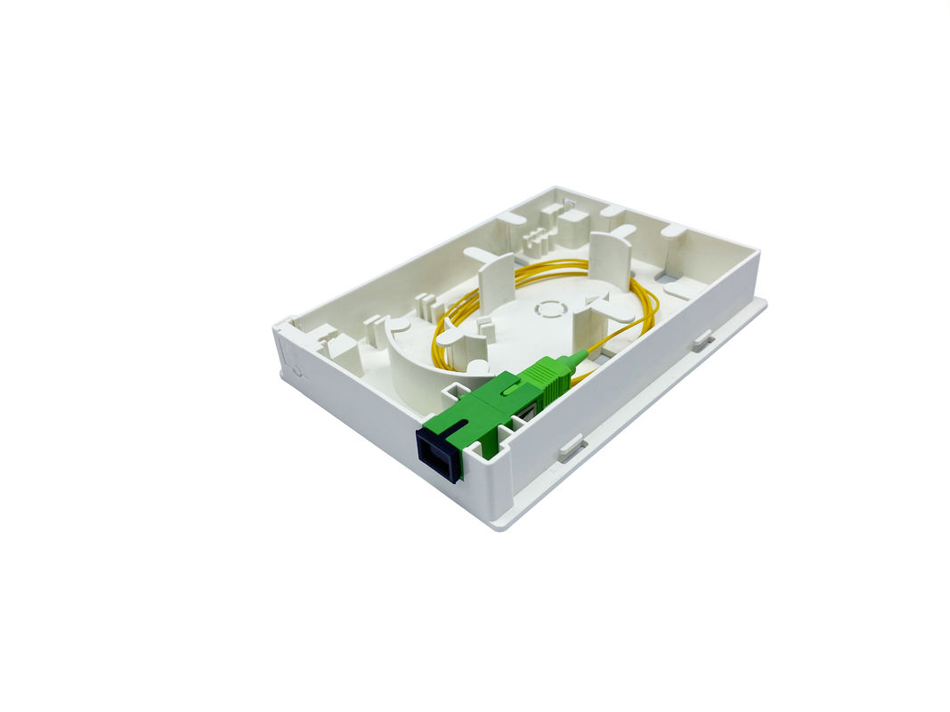 FTTH 1 Port Slide In Lock Socket Panel SC Fiber Optic Termination Box ...